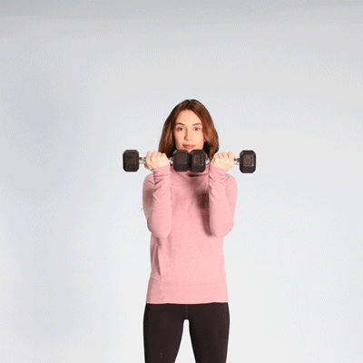 Arnold Press Gif 10 Yoga Exercises With Dumbbells The Remote Yogi