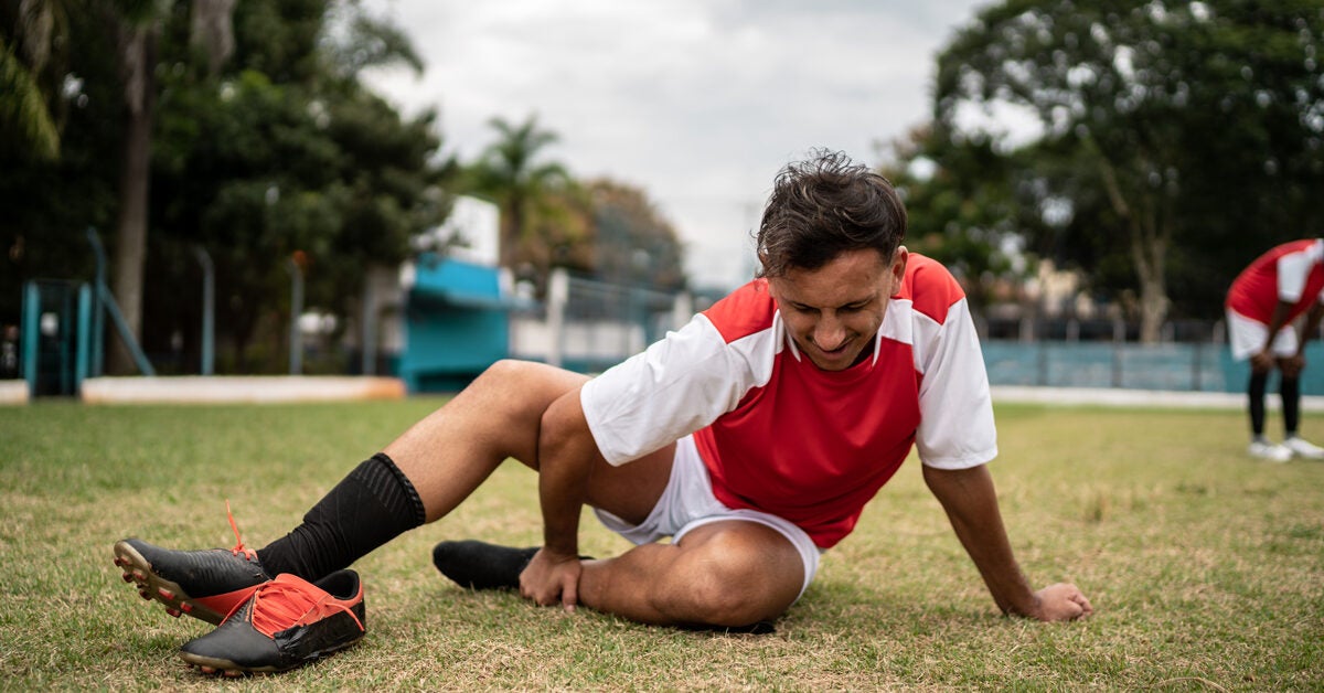 Massaging a Sprained Ankle Correctly